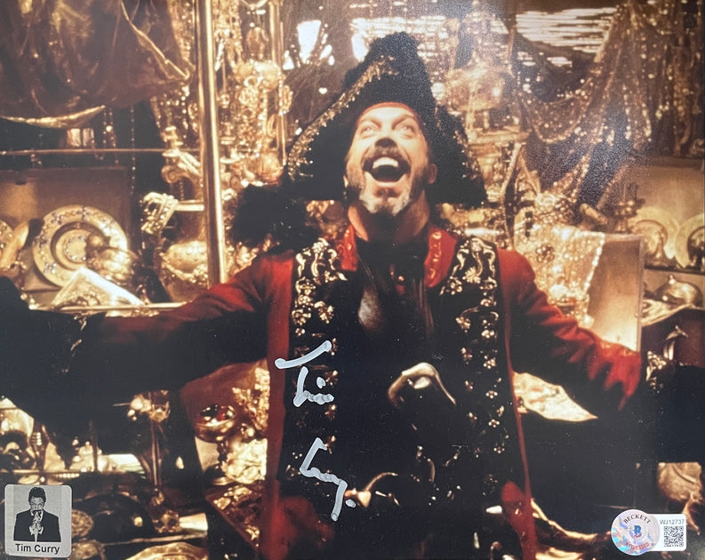 Tim Curry Signed Muppet Treasure Island 8x10 Image #2 Beckett Authenti ...