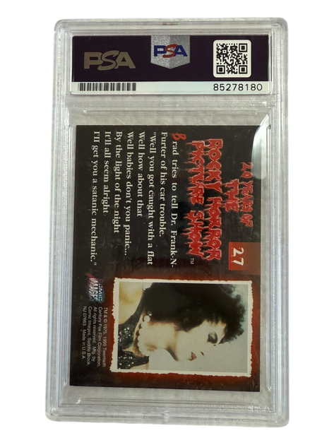 Tim Curry & Susan Sarandon signed RHPS Trading Card PSA/DNA Encap #27 ...